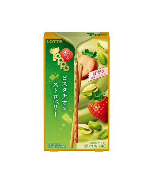 Lotte Toppo Pistache & Fraise (72G) – Hungry Ninja