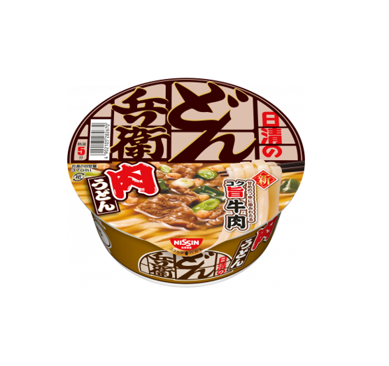 Nissin Donbei Niku Beef Udon (86G) [Best Before Date: 2026.04.06 ...